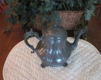 Pewter tea pot | Etsy