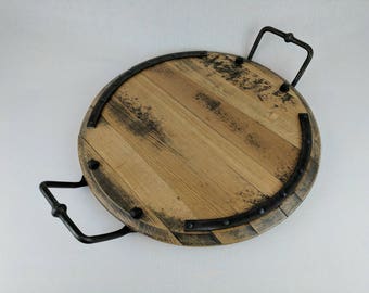 Wine barrel tray | Etsy