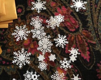 Snowflake die cuts | Etsy