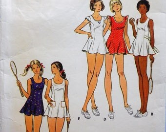 Tennis dress pattern | Etsy