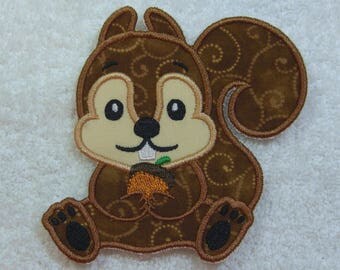 Embroidered squirrel | Etsy