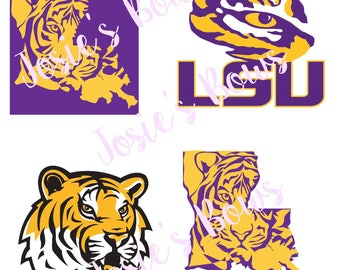 Lsu | Etsy