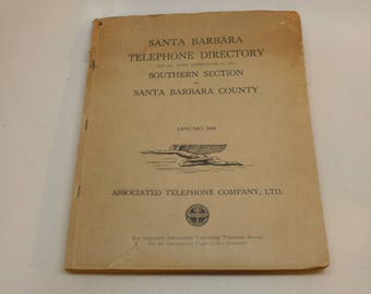 Santa barbara | Etsy