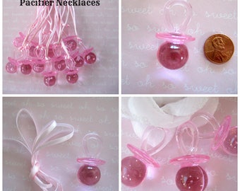 Pink pacifier | Etsy