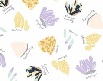 Gemstone fabric | Etsy