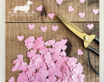 Heart confetti | Etsy