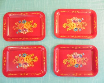 Vintage metal tray | Etsy