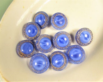 Glass sewing buttons | Etsy