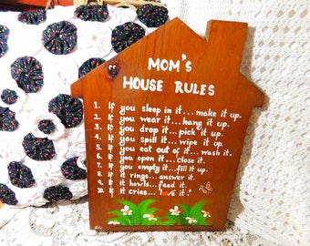 Moms rules | Etsy