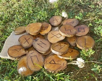 Elder futhark runes | Etsy