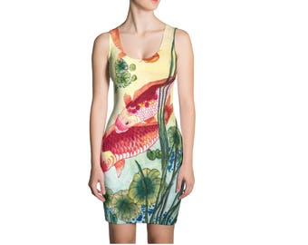 Koi fish dress | Etsy