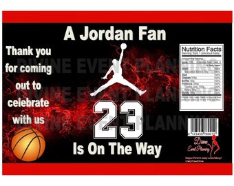 Jordan baby shower | Etsy