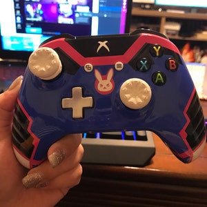 Custom Painted Overwatch D.VA Suit Xbox One Wireless