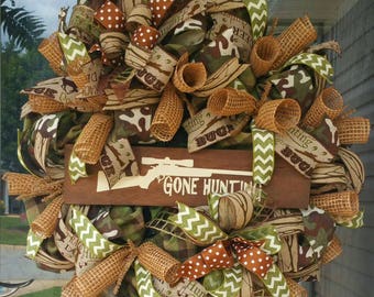 Camouflage wreath | Etsy