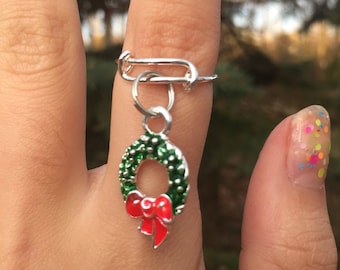 Christmas ring | Etsy