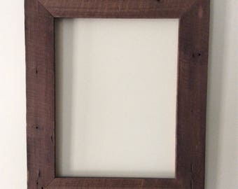 Reclaimed wood frame | Etsy