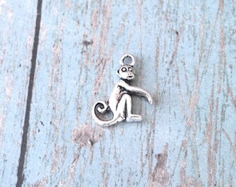 Monkey charm | Etsy