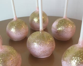 Gold cake pops | Etsy