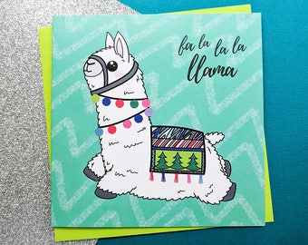 Christmas llama | Etsy
