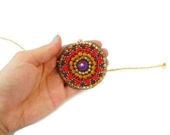 Beaded rosette | Etsy