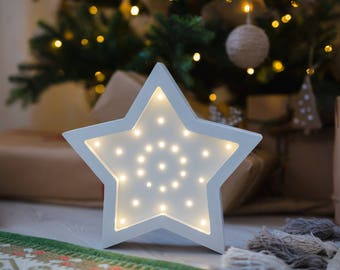 Star night light | Etsy