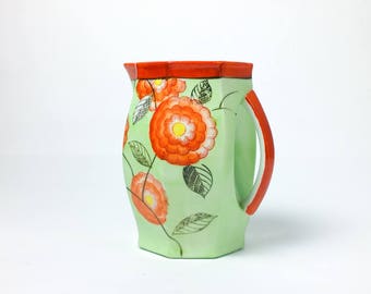 Hand painted pitcher | Etsy