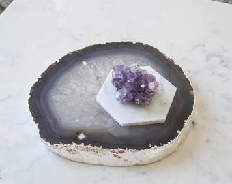 Agate cheese platter | Etsy