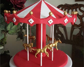 Carousel centerpiece | Etsy