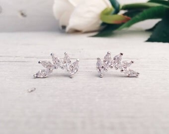 Ear crawler earrings | Etsy