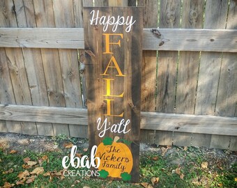 Fall sign | Etsy