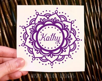Name mandala | Etsy