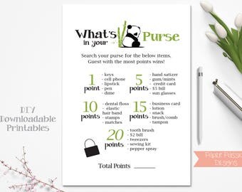 Emoji Nursery Rhyme Quiz Panda Bear Baby Shower Game