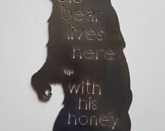 Wildlife metal art | Etsy