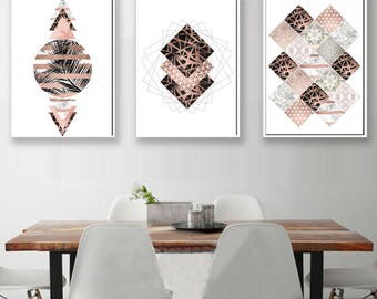 Rose gold decor | Etsy
