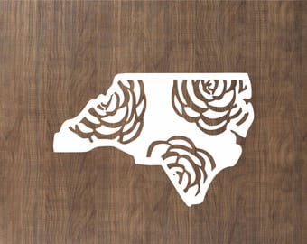 North carolina decal | Etsy