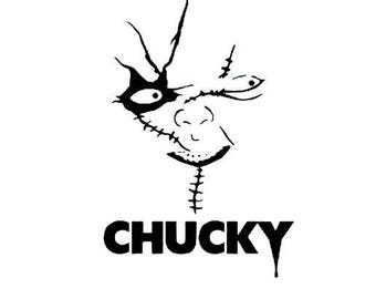 Chucky decal | Etsy