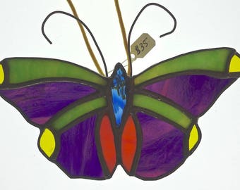 Stained glass insect | Etsy