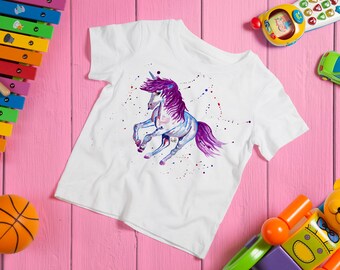 Unicorn t shirt | Etsy
