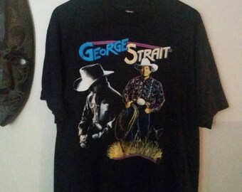 George strait t shirts | Etsy
