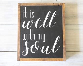 It is well sign | Etsy