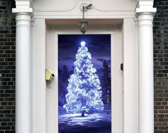 Christmas door decor | Etsy