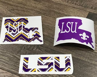Lsu decal | Etsy