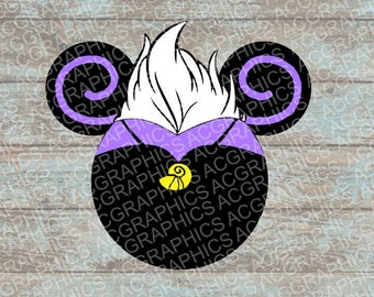 Ursula svg | Etsy