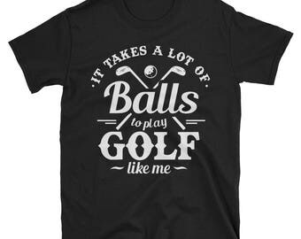 Funny golf shirt | Etsy