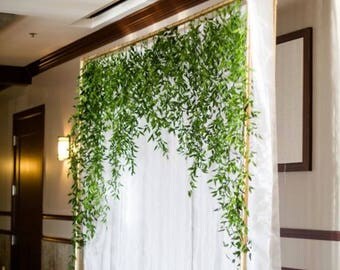 Garland backdrop | Etsy