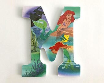 Mermaid letter | Etsy