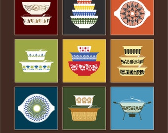 Vintage pyrex | Etsy