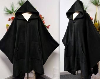 Hooded poncho | Etsy