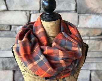 Plaid scarf | Etsy