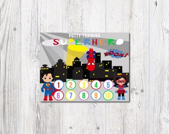 Superhero potty | Etsy